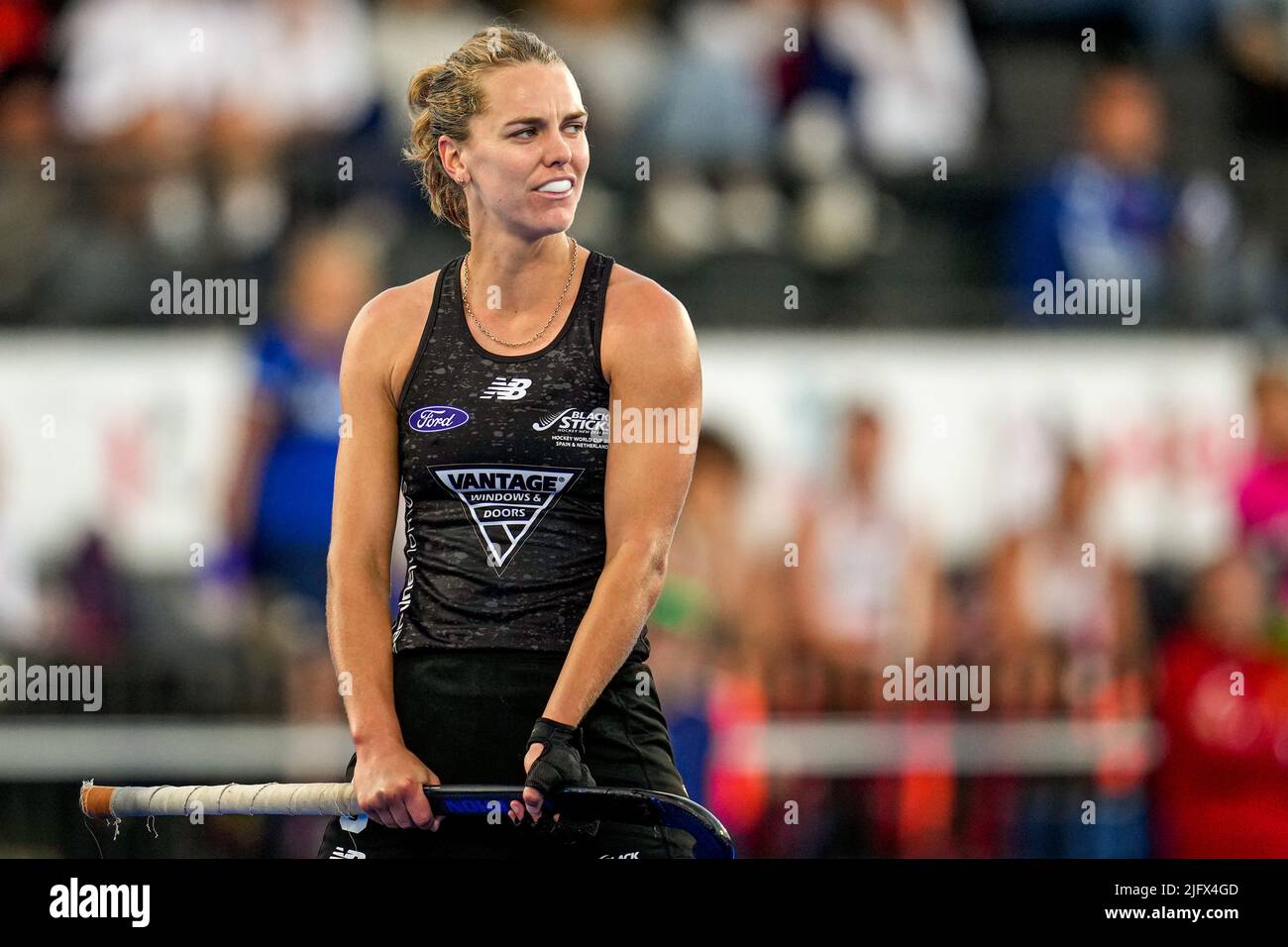 AMSTELVEEN, NETHERLANDS - JULY 5: Hope Ralph of New Zealand during the ...
