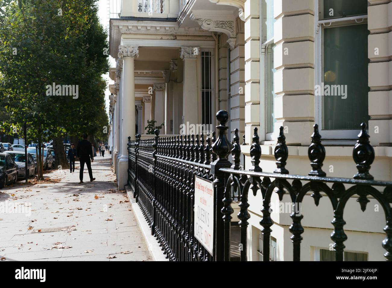 The house-type of the Queen's Gate area. Royal Borough of Kensington ...