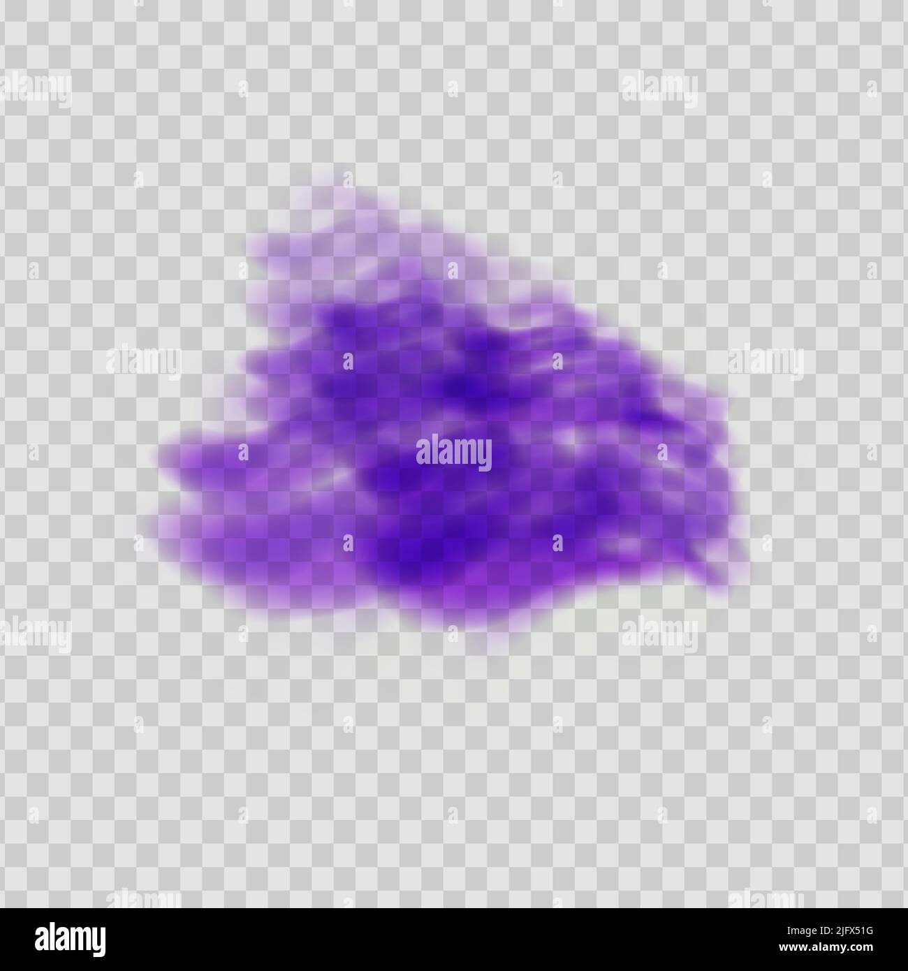 Realistic scary mystical violet fog.Night Halloween. Purple poisonous ...