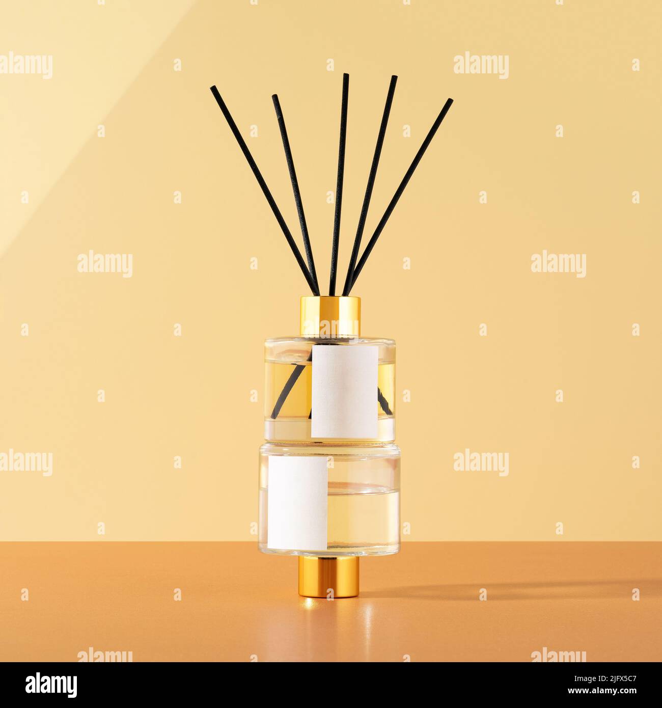 The concept of a home comfort, decoration and aromatherapy. Scented ...