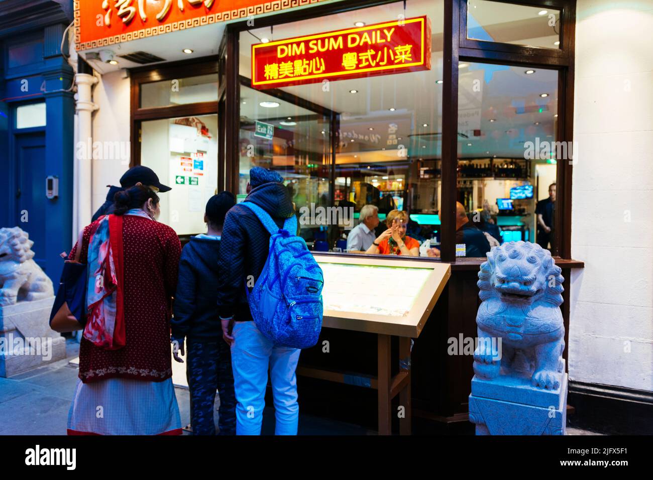 Chinese restaurant in Chinatown. Chinatown is an ethnic enclave in the ...