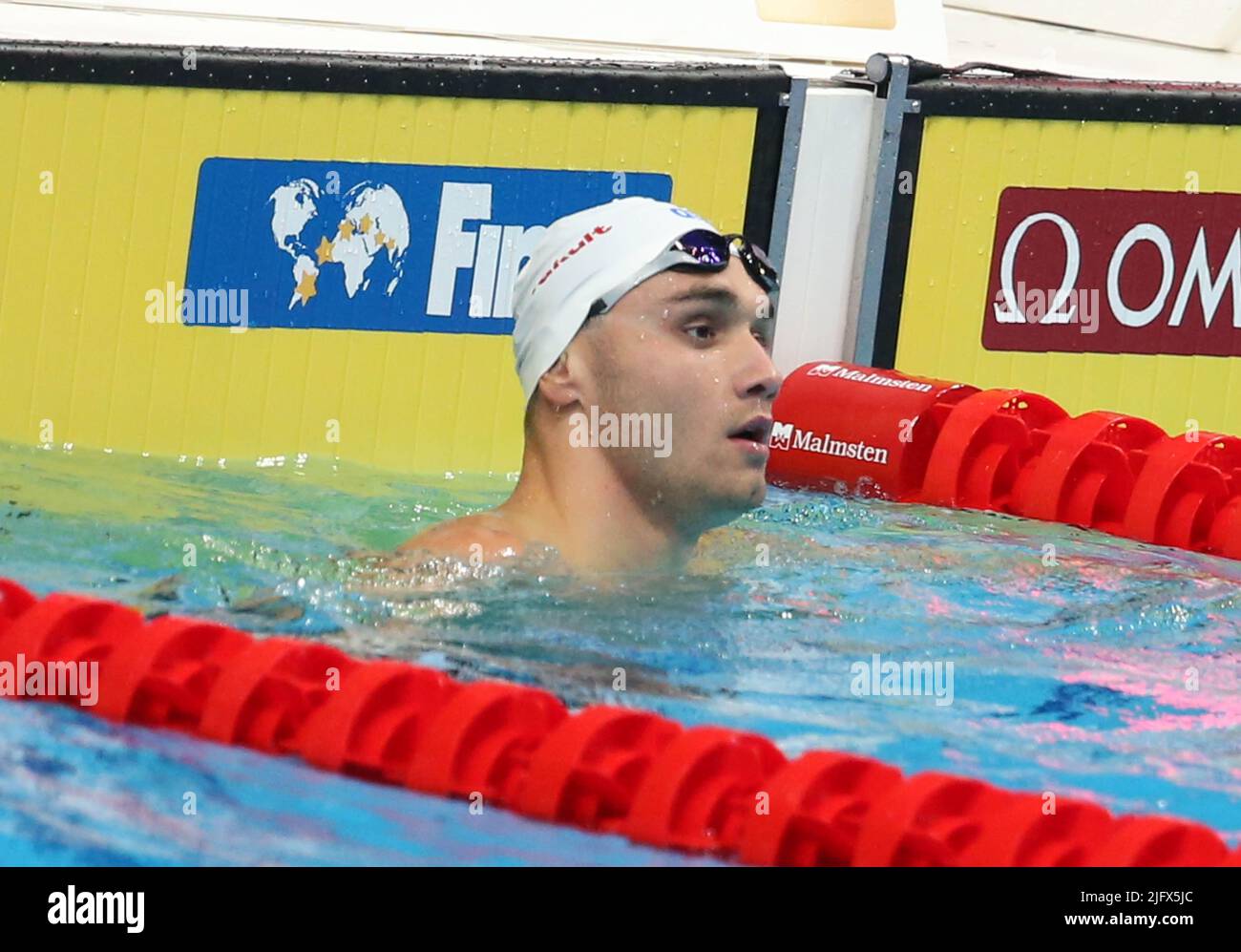 Kristof Milak of Hongrie Finale 100 M Butterfly Men during the 19th ...