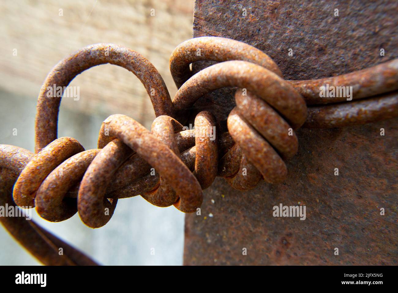 Metal and recycling. Destruction of metal materials under the influence ...