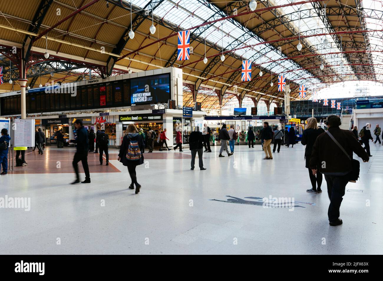 Victoria station, also known as London Victoria, is a central London ...