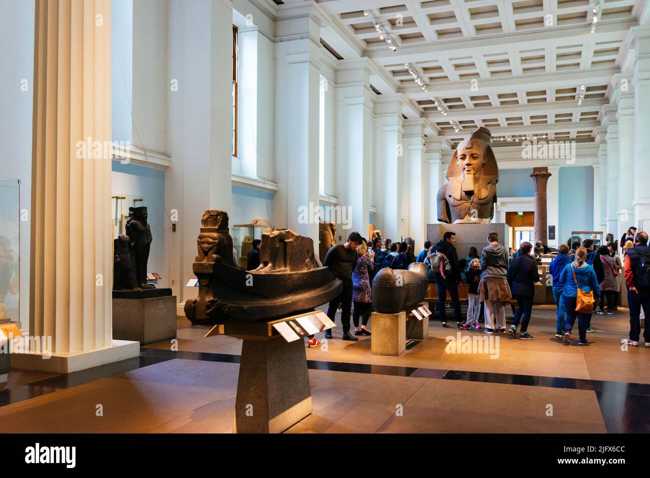 Department of Egypt and Sudan. Exhibition room. The British Museum ...
