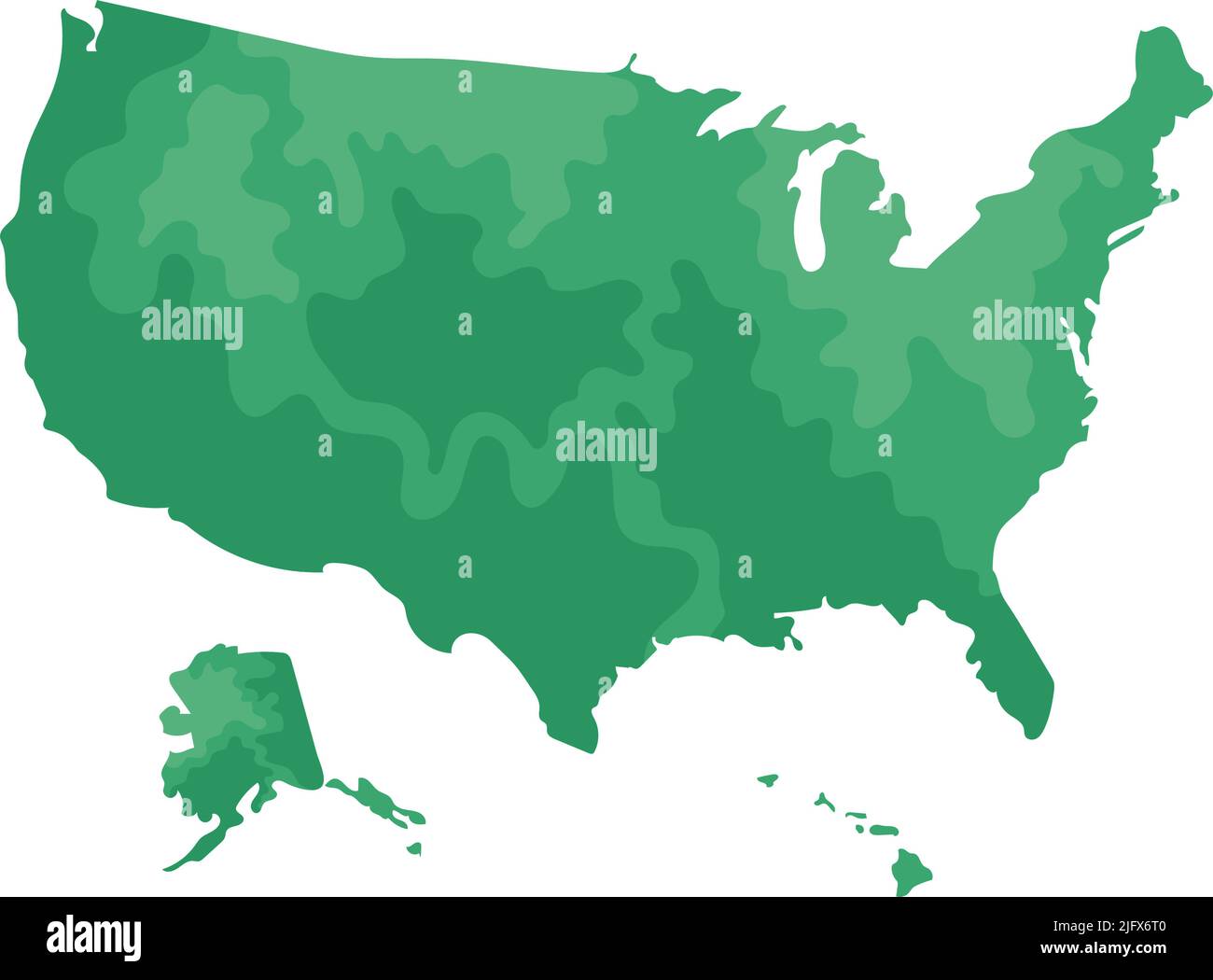 usa map icon Stock Vector Image & Art - Alamy