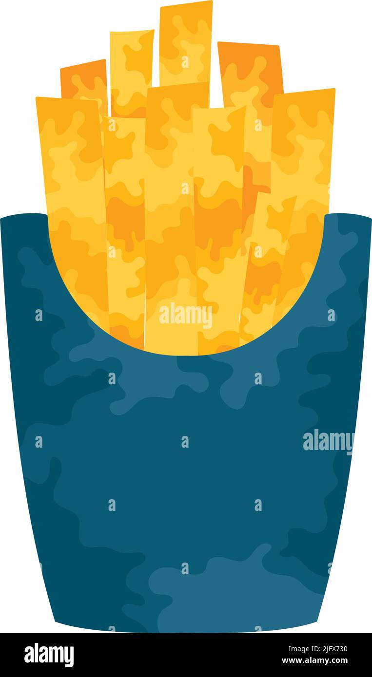 french fries box icon Stock Vector Image & Art - Alamy
