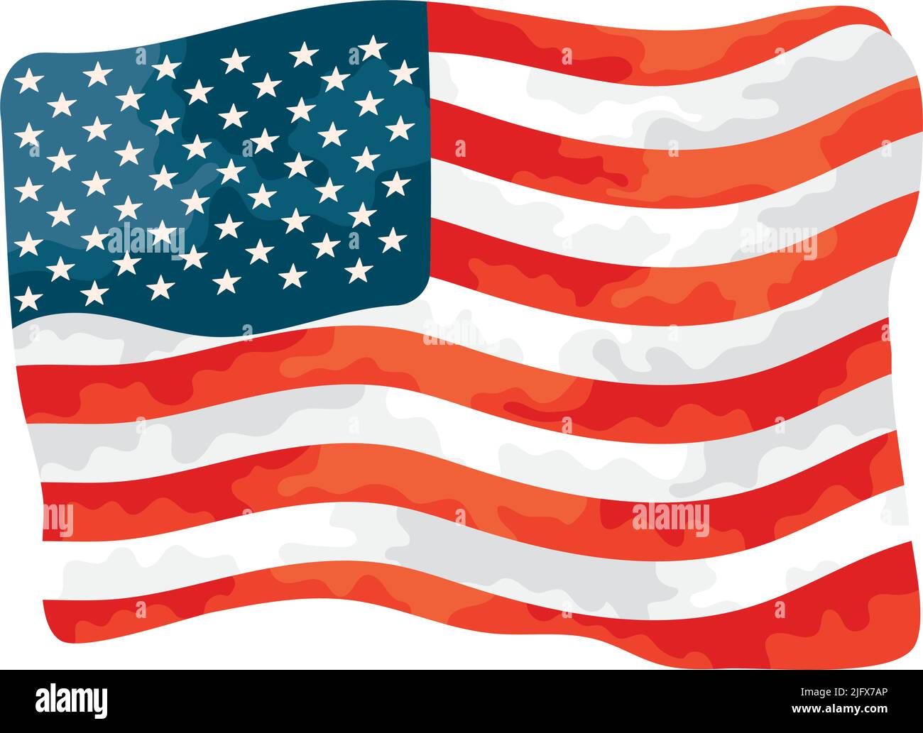 usa flag icon Stock Vector Image & Art - Alamy