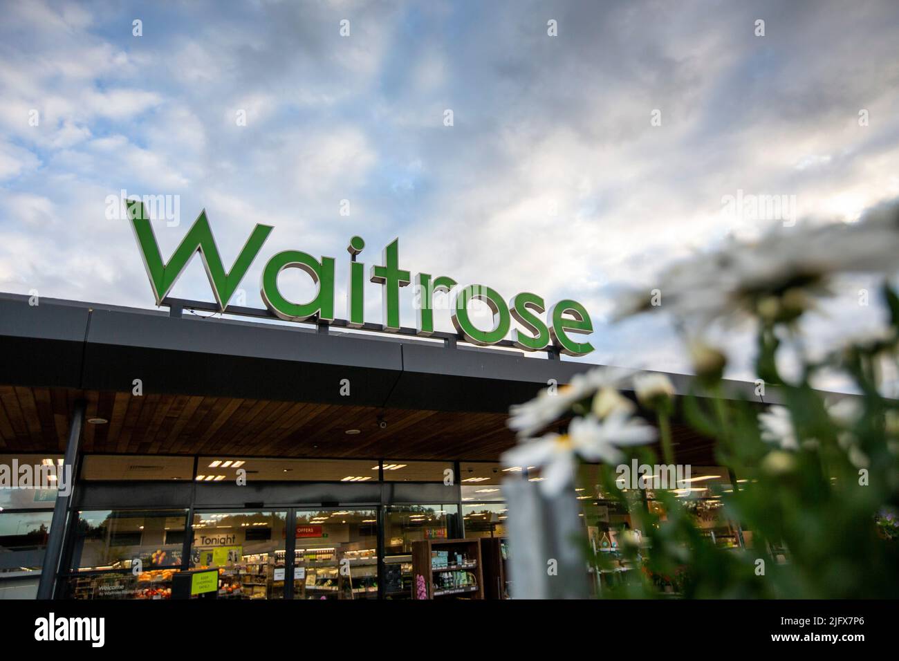 Waitrose supermarket, Faringdon, Oxfordshire, England, UK Stock Photo ...