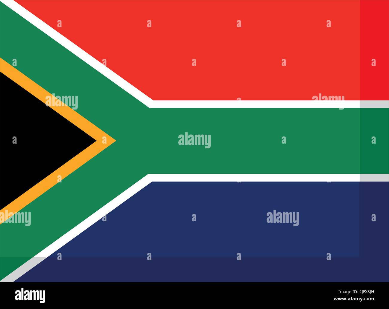 south africa flag Stock Vector Image & Art - Alamy