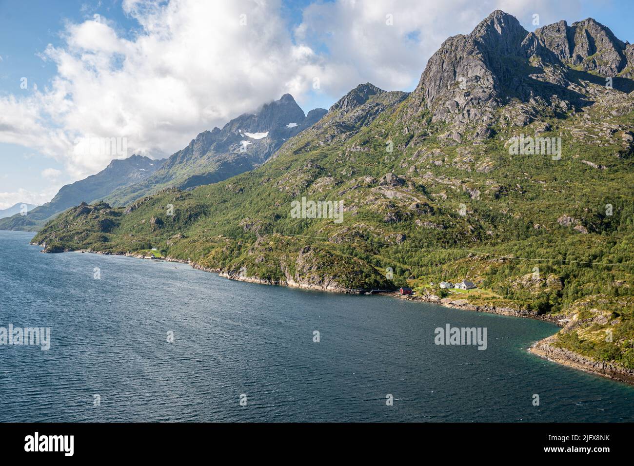 Rocky landscape lofoten islands hi-res stock photography and images - Alamy