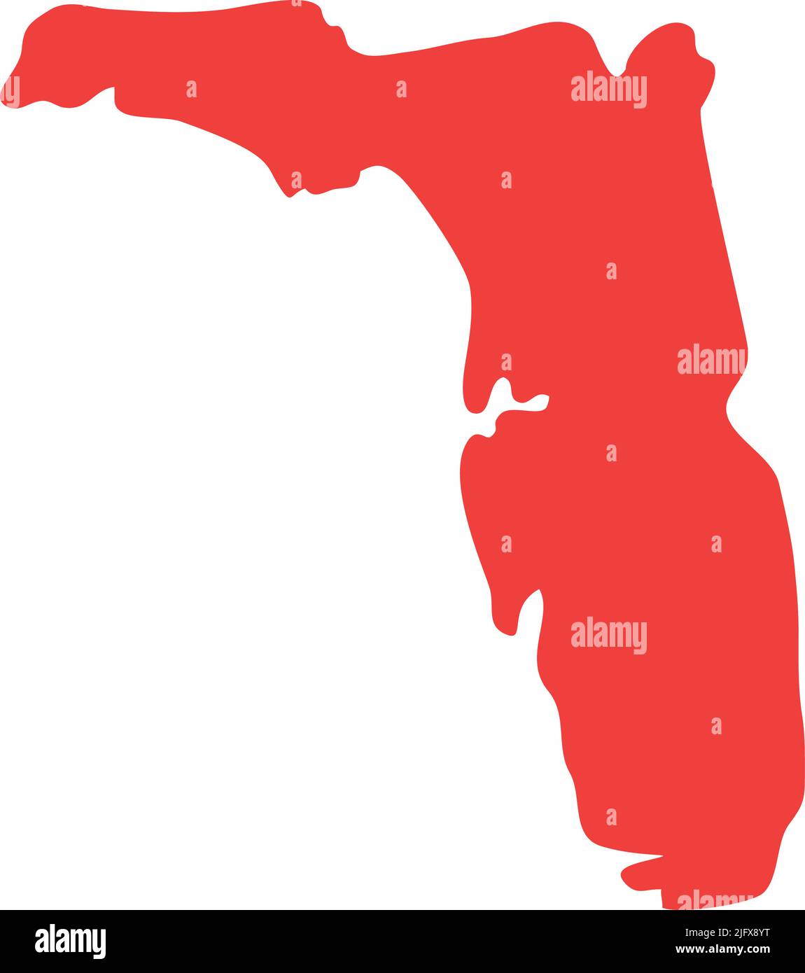 florida map icon Stock Vector Image & Art - Alamy