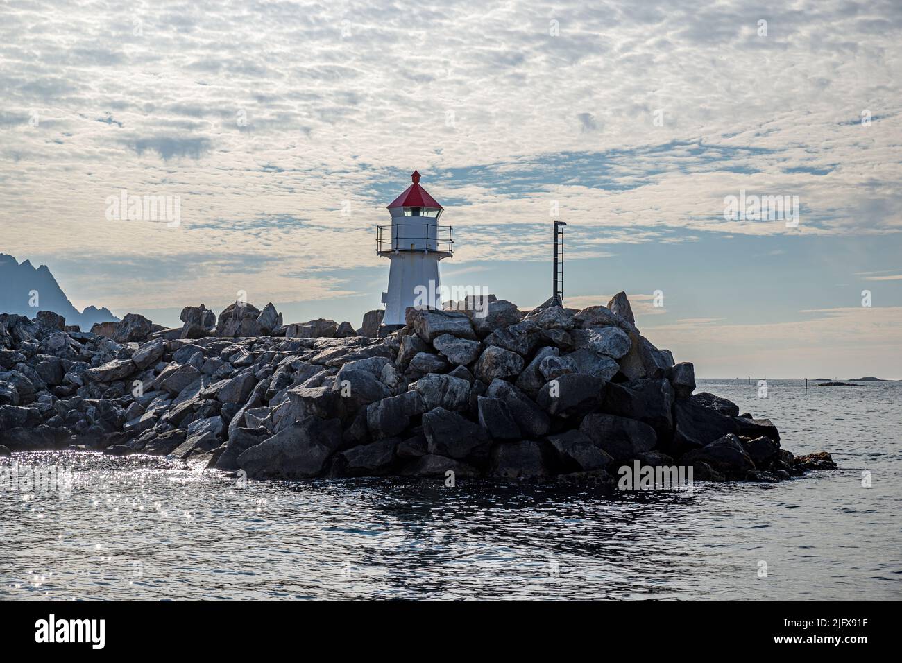 Red andenes lighthouse hi-res stock photography and images - Alamy