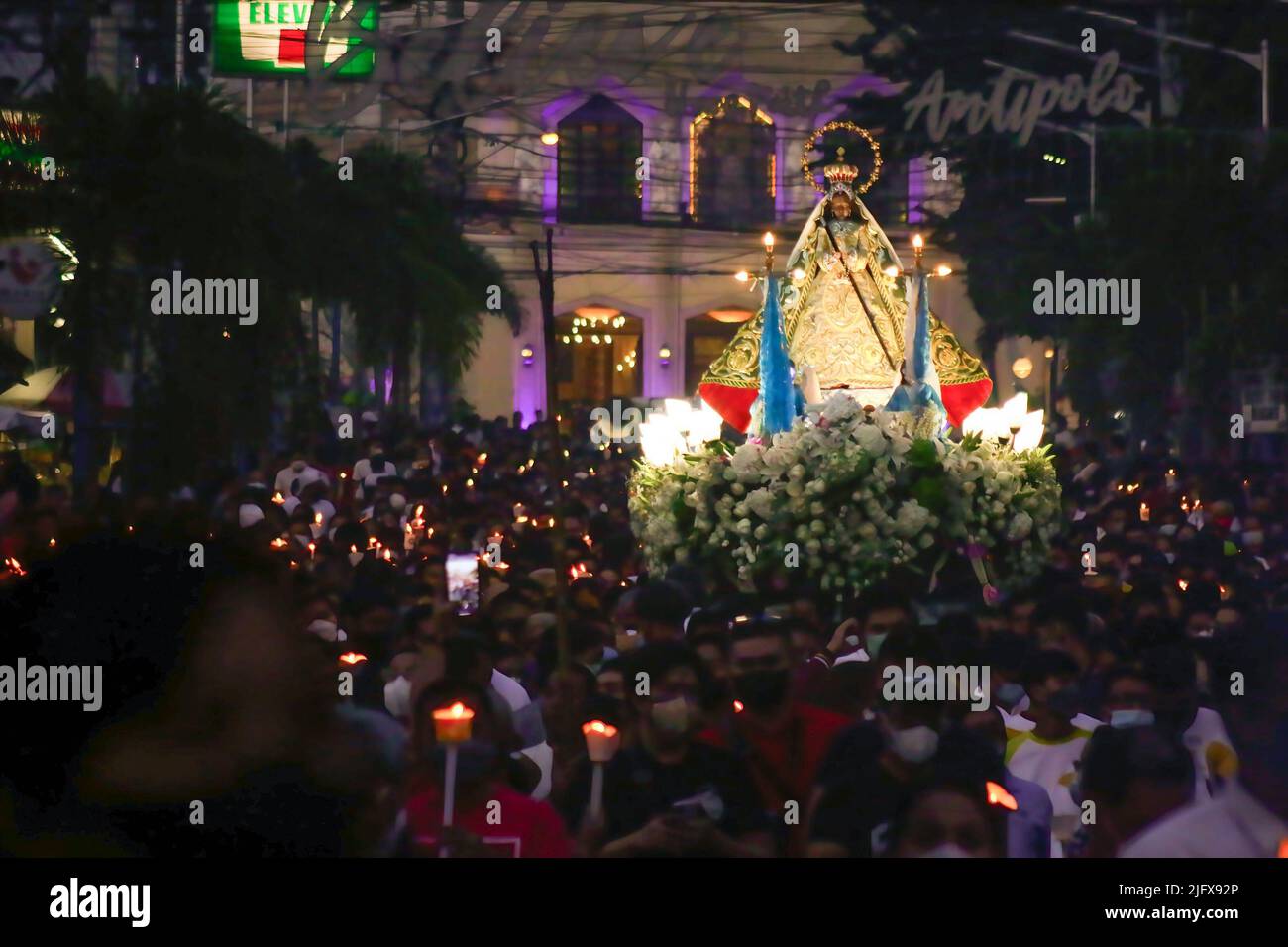Antipolo, Philippines - 5 Jul 2022, Marian devotees of Antipolo ...