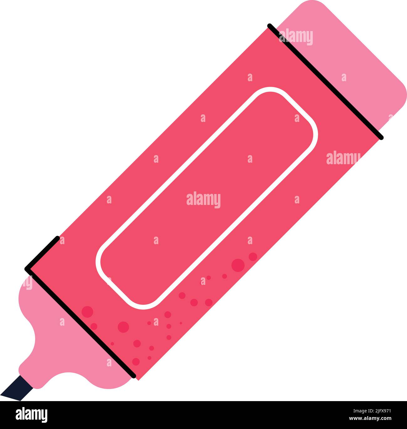pink highlighter icon Stock Vector Image & Art - Alamy