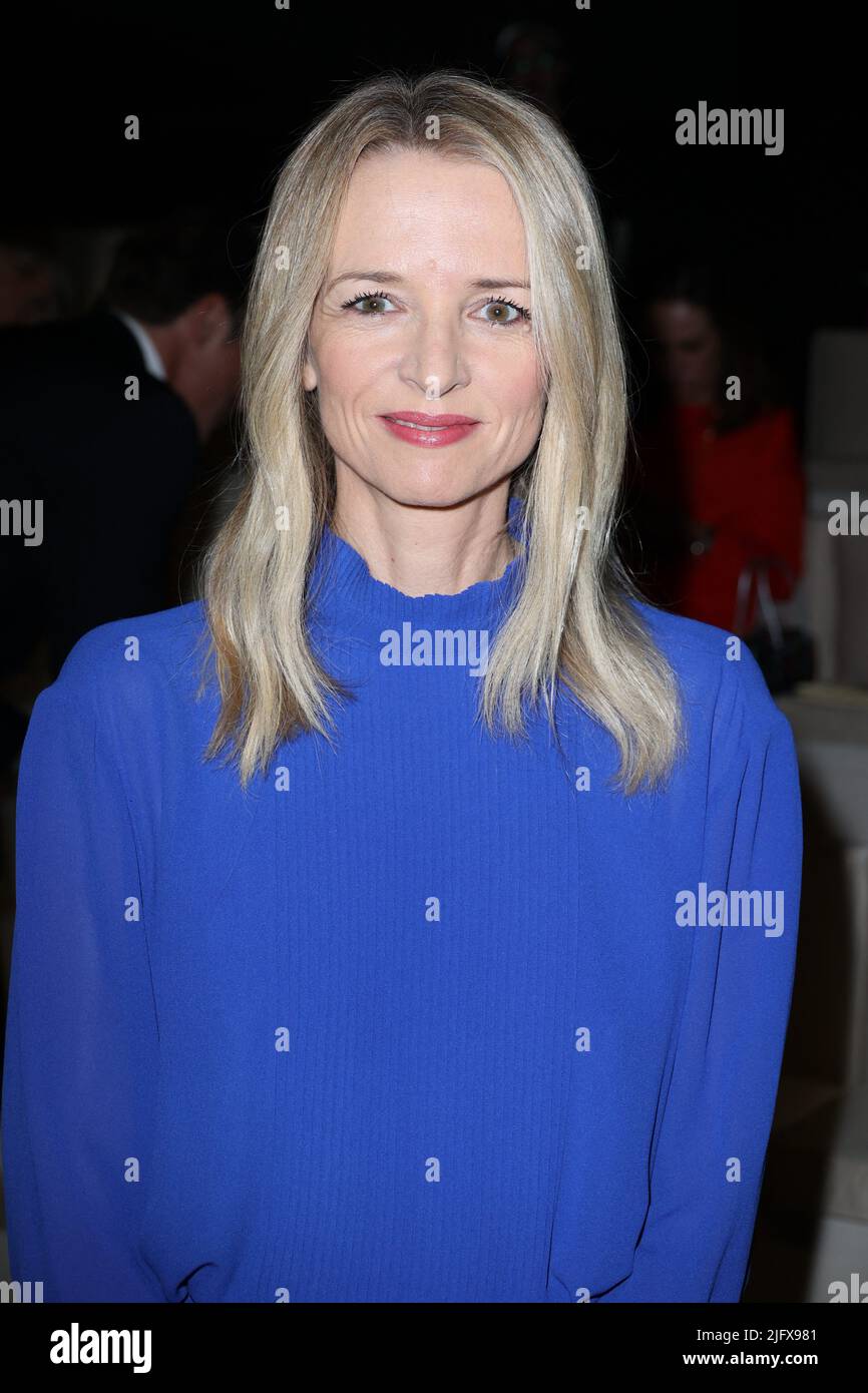 Paris, France. July 5, 2022, Delphine Arnault at the Armani fashion ...