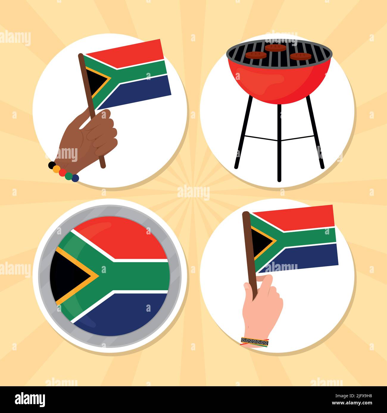 south africa icon collection Stock Vector Image & Art - Alamy