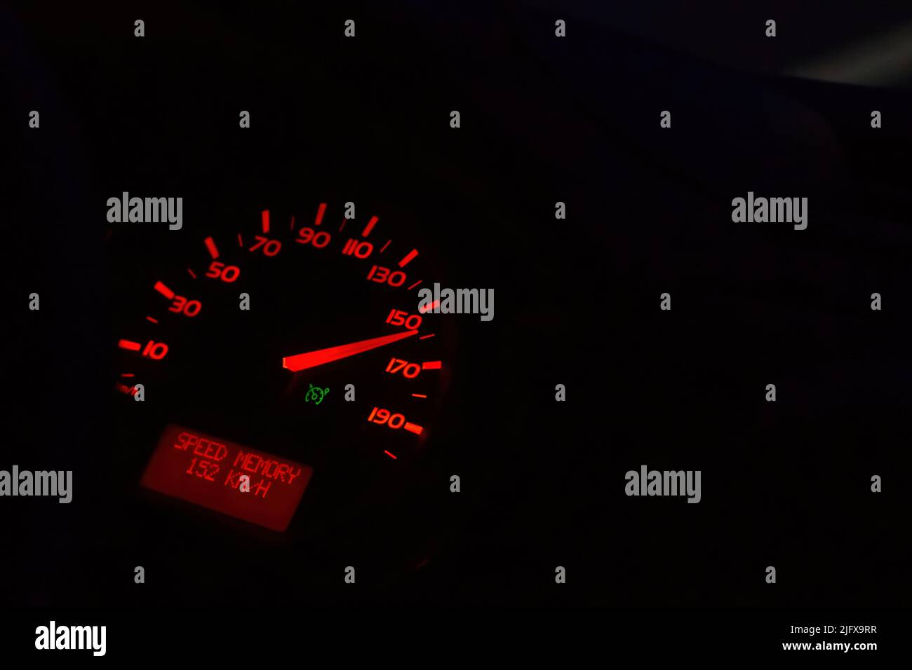 Car speedometer miles hi-res stock photography and images - Alamy