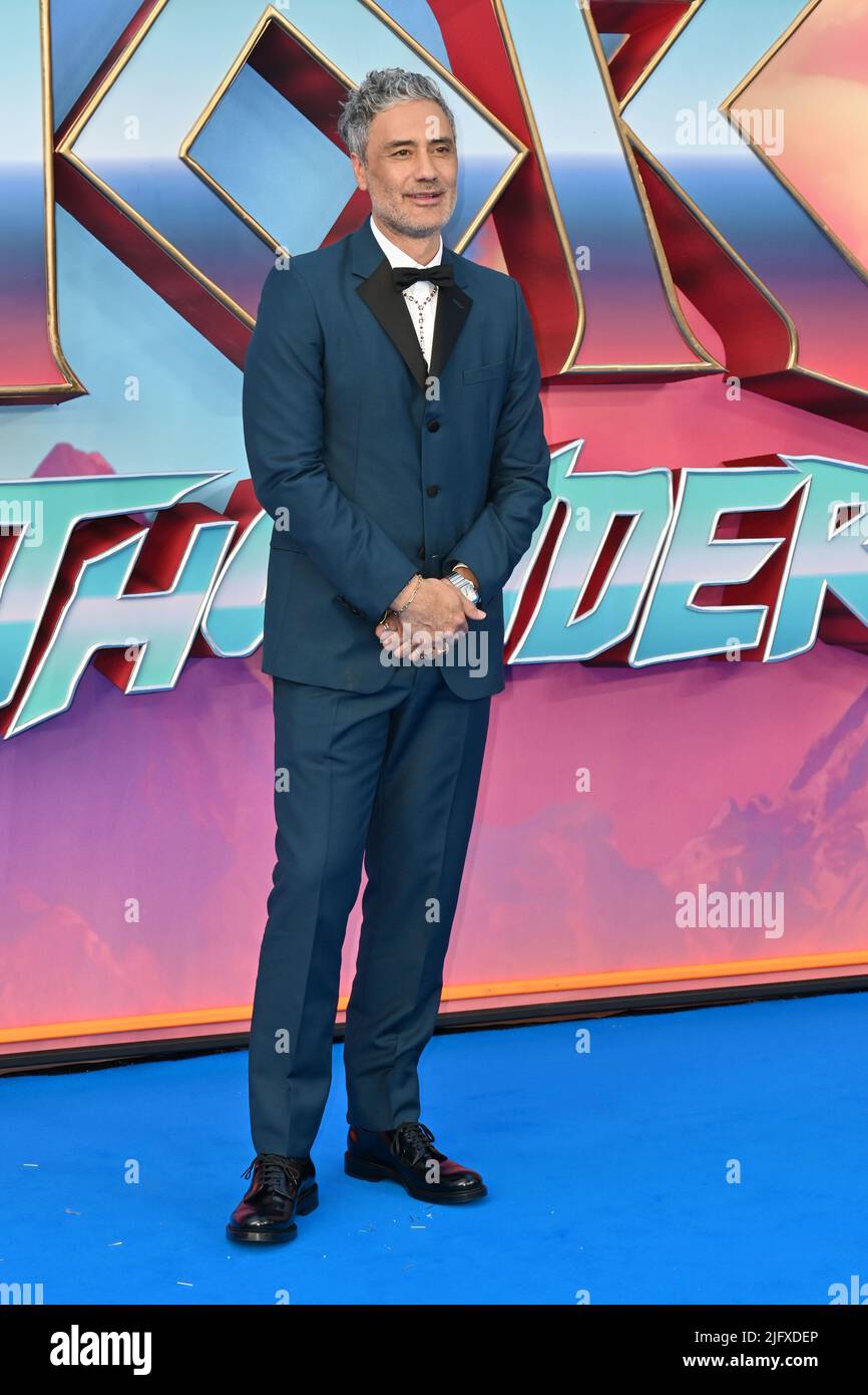 London, UK, 5th July 2022 Taika Waititi at the UK Gala Screening of ...