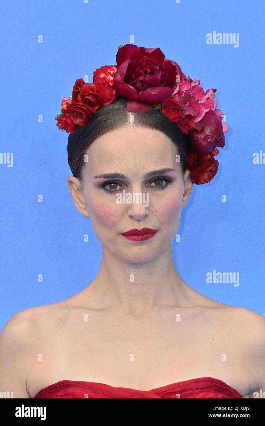 London, UK, 5th July 2022 Natalie Portman at the UK Gala Screening of ...