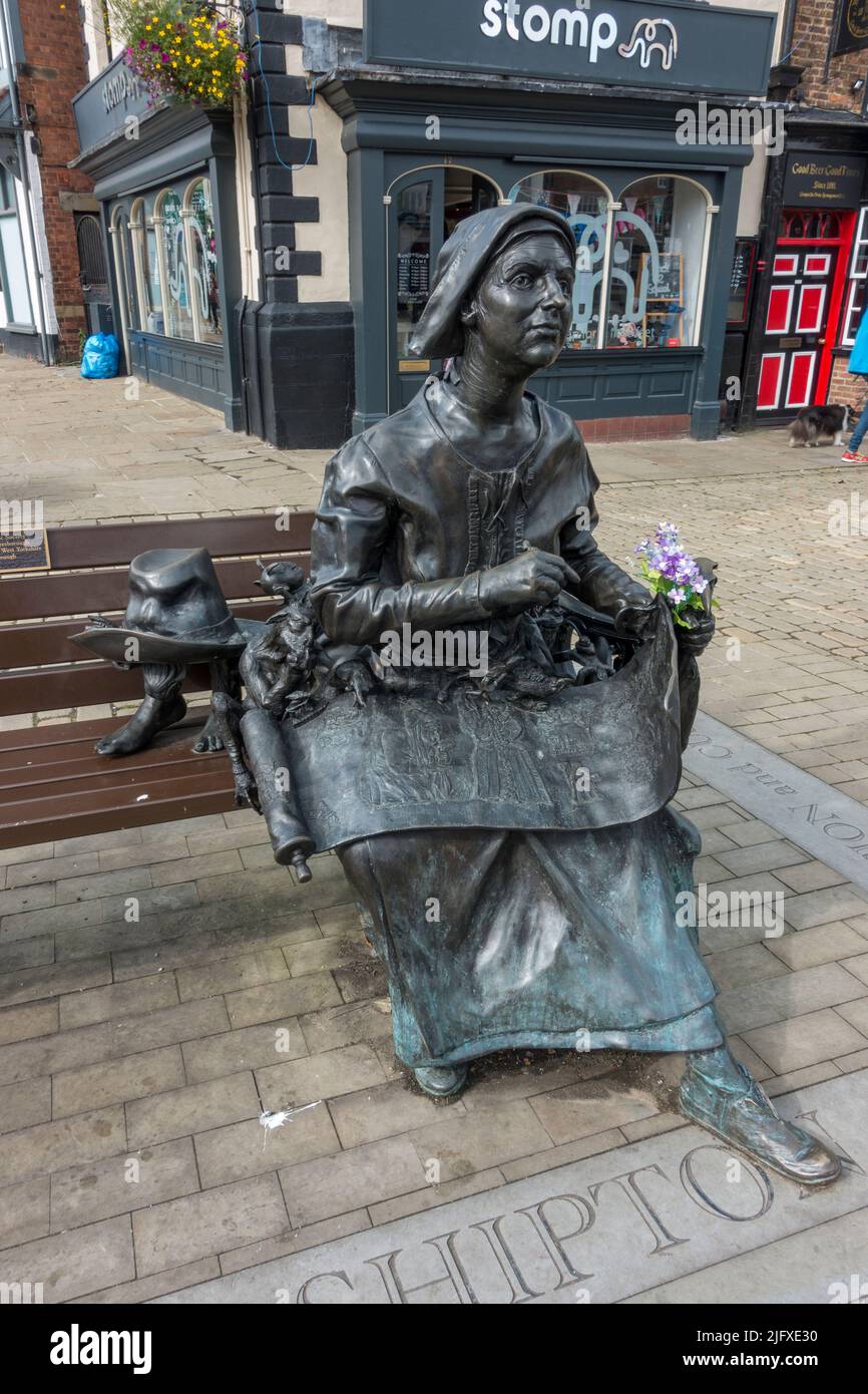 Statue of Ursula Southeil (by Christopher Kelly), better known as ...