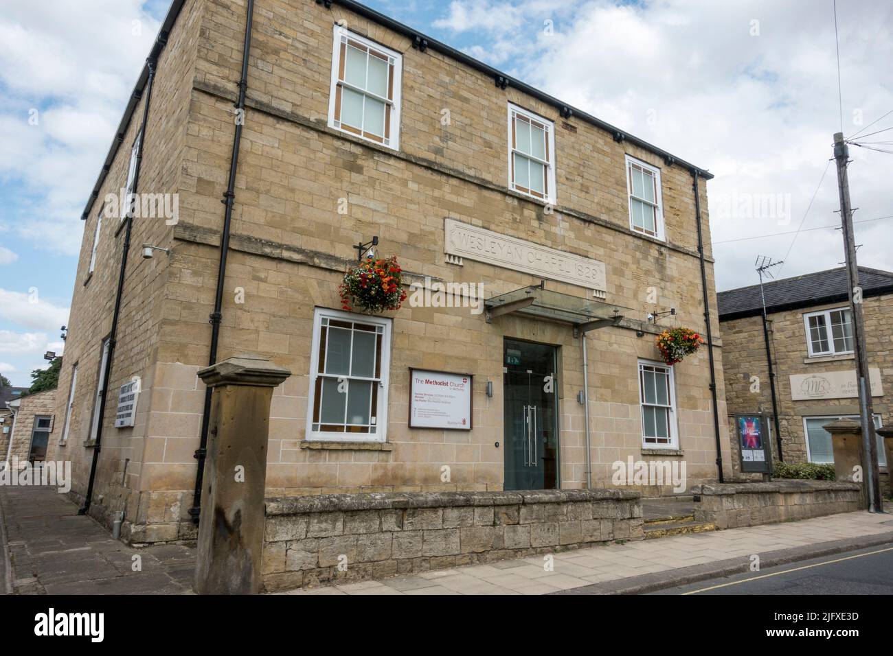 The Methodist Church in Wetherby ('Wesleyan Chapel'), a market town and ...