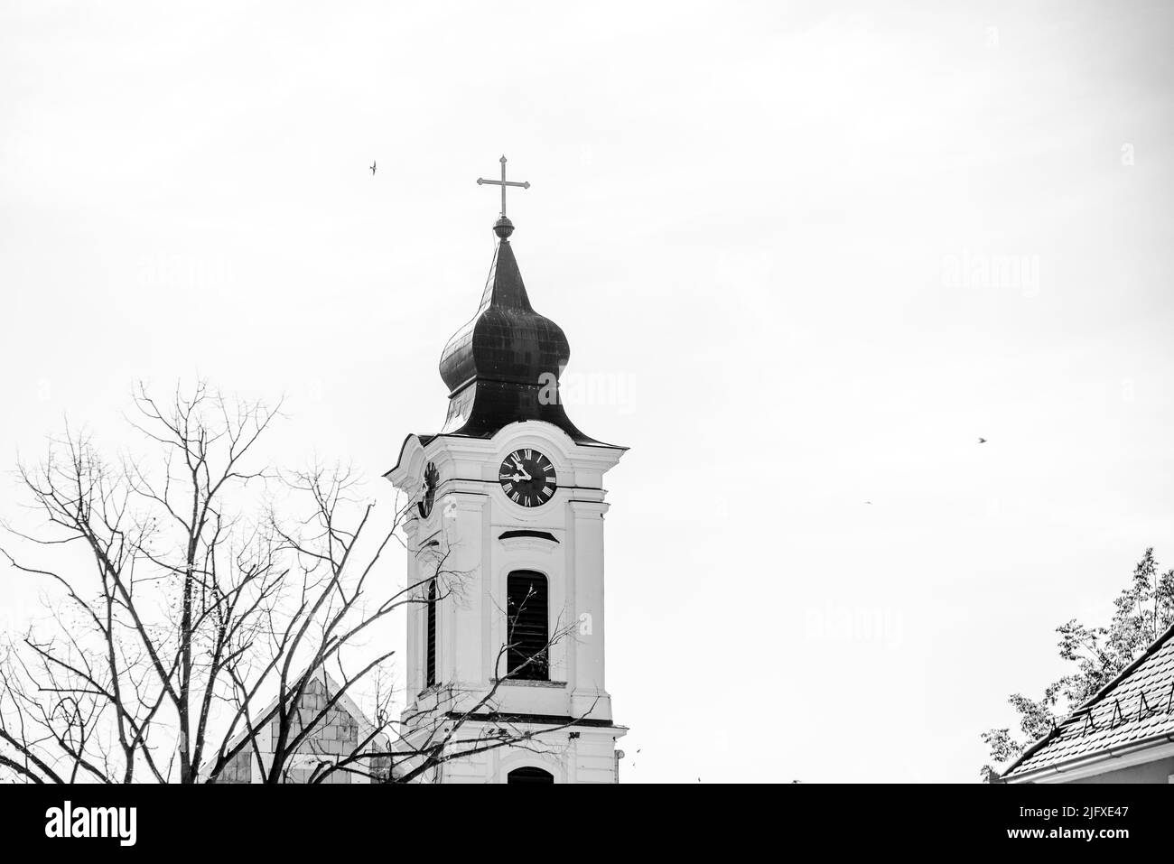 Catholic religious landmark Black and White Stock Photos & Images - Alamy