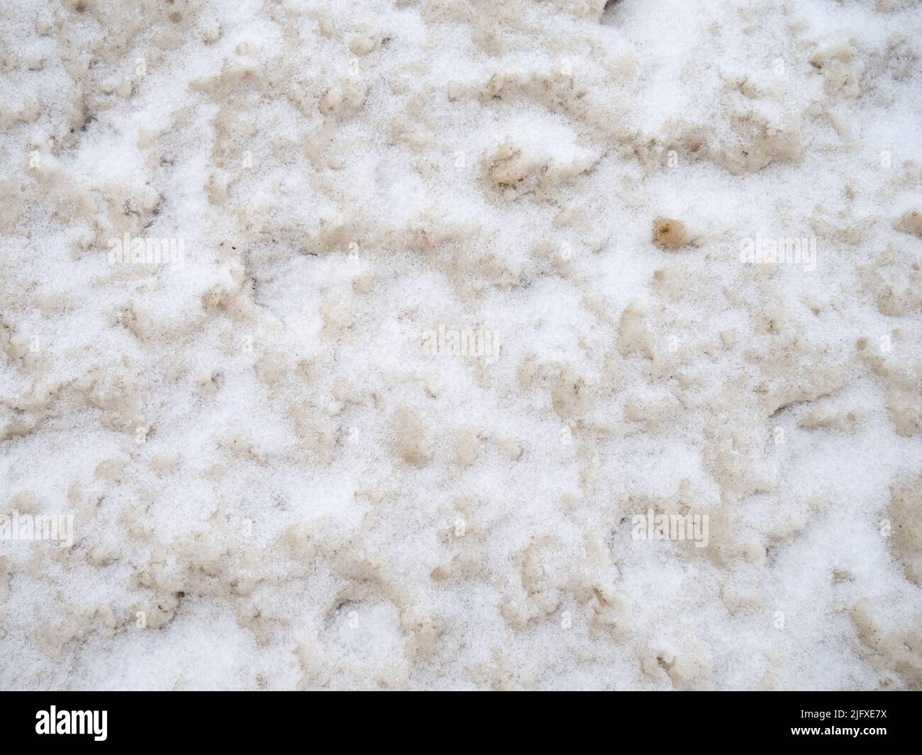 Snow pattern. Ice background. Dense crust of a snowdrift Stock Photo ...