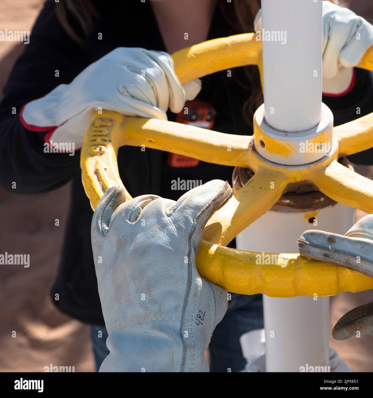 Oil Tank Farm in West Texas Stock Photo - Alamy
