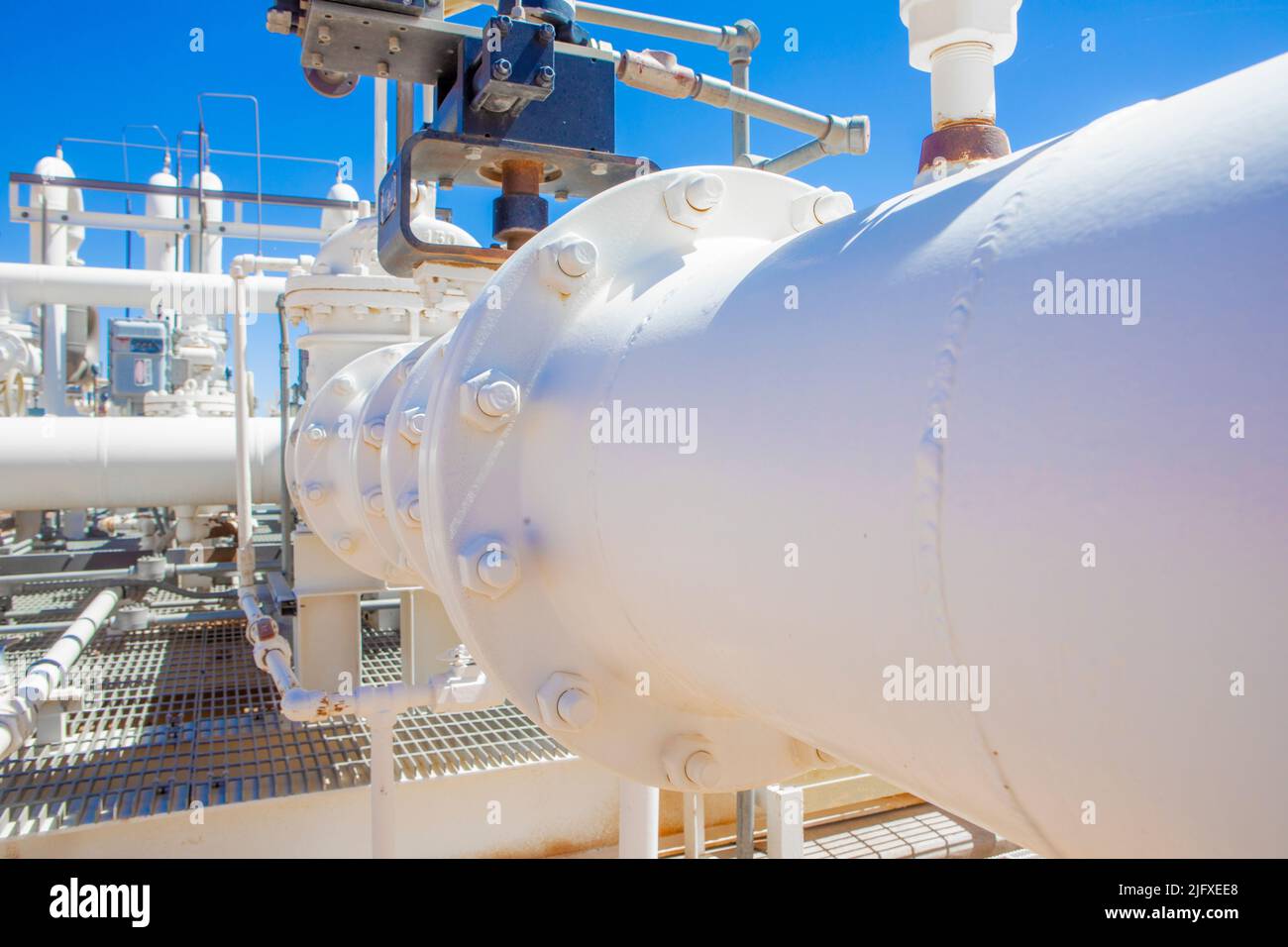 Oil Tank Farm in West Texas Stock Photo - Alamy