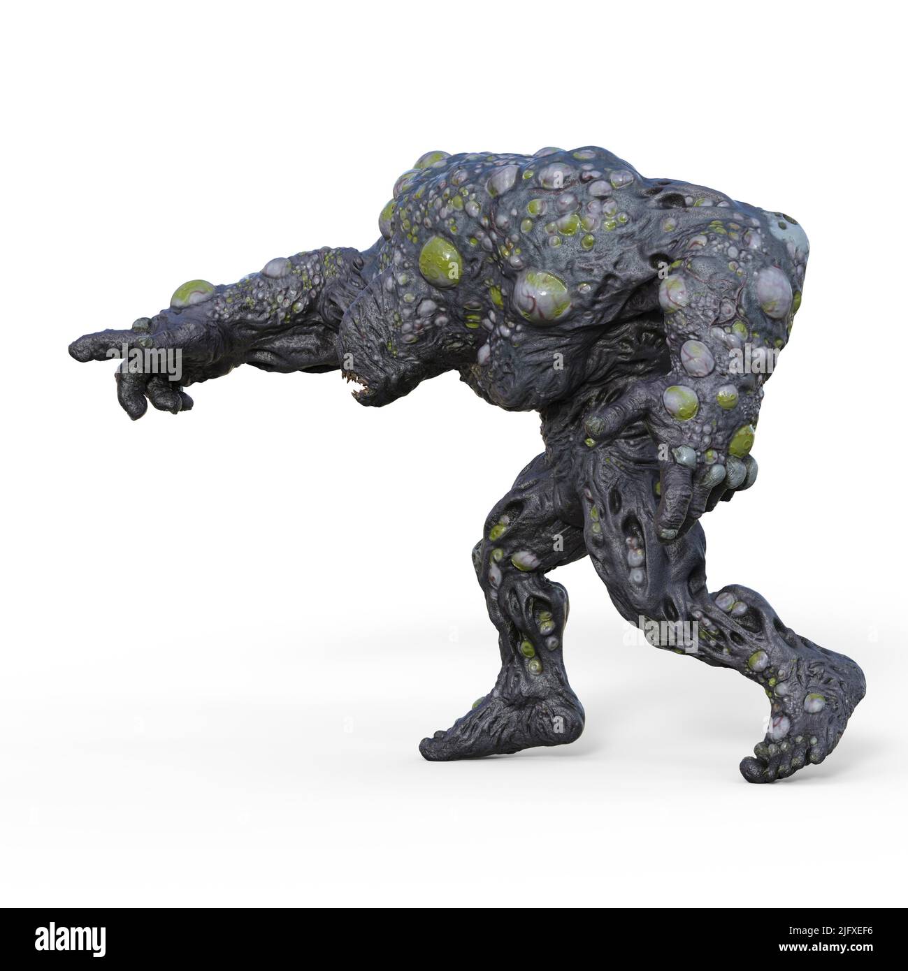 3d-illustration of an isolated fantasy alien creature Stock Photo - Alamy