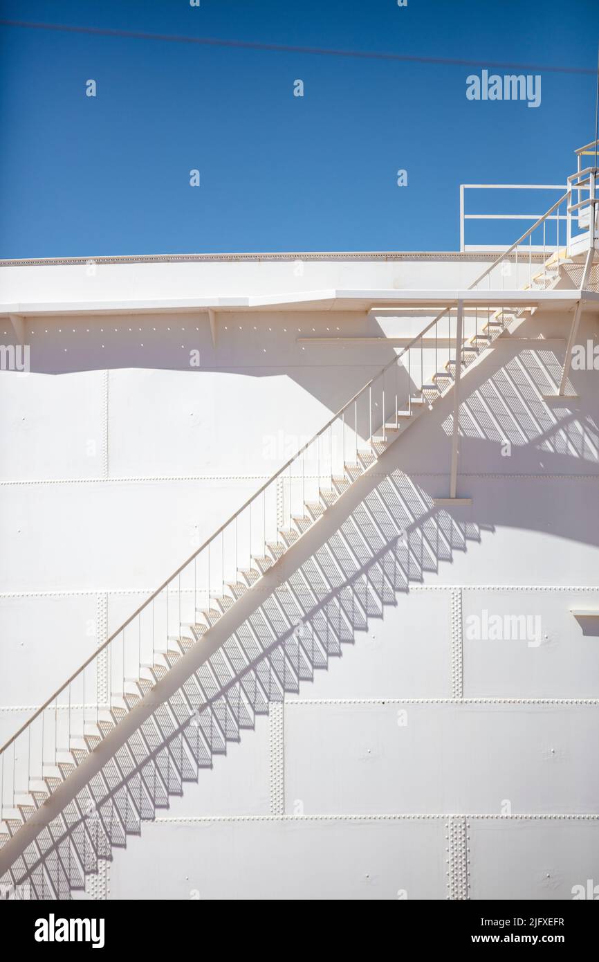 Oil Tank Farm in West Texas Stock Photo - Alamy