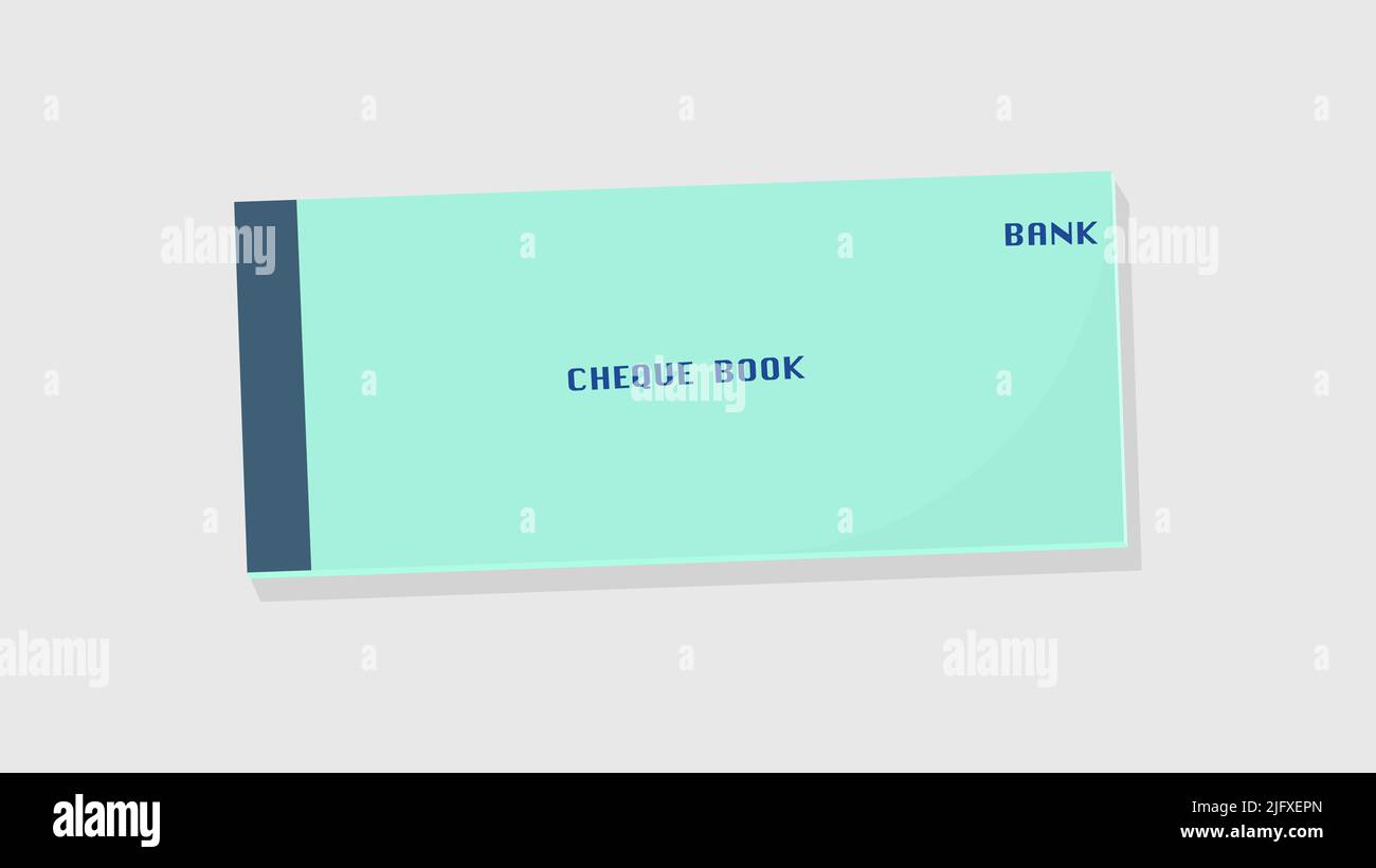 Green cheque in white background Stock Photo - Alamy