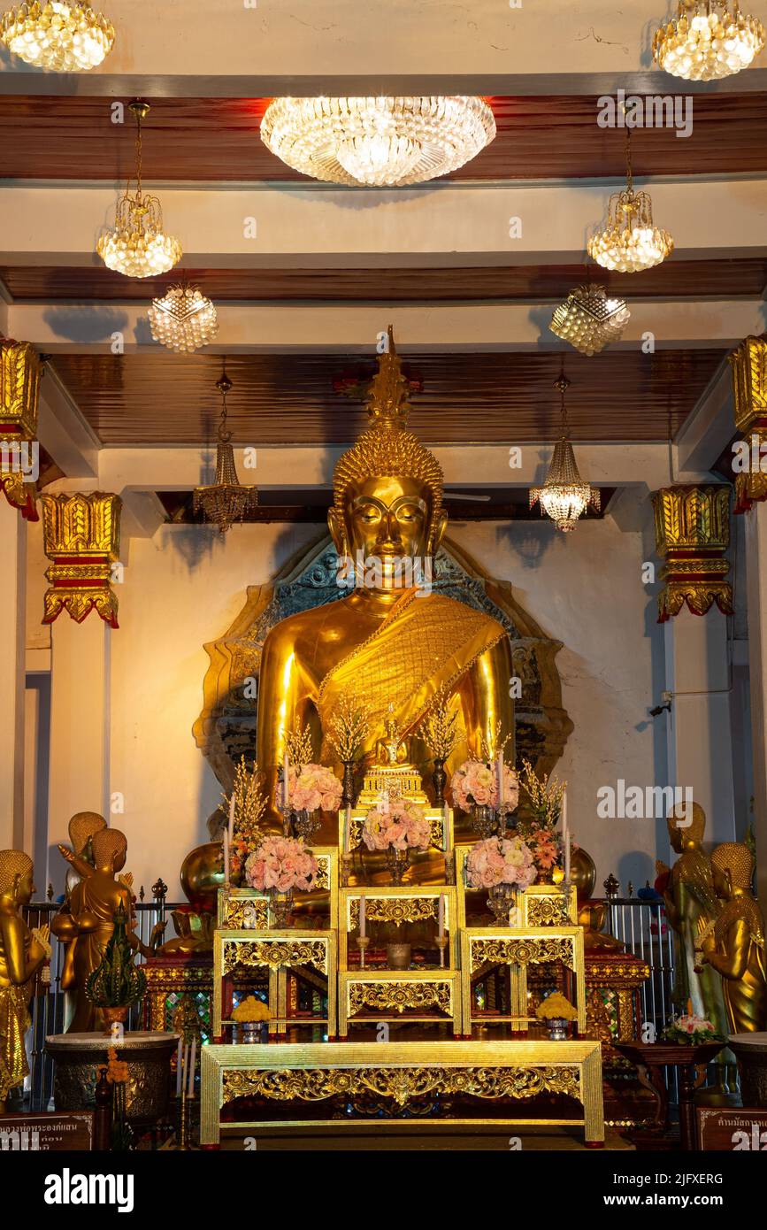 Luang Phua Phra Ong Saen is a place of worship for the villagers who are enshrined in the Viharn ...