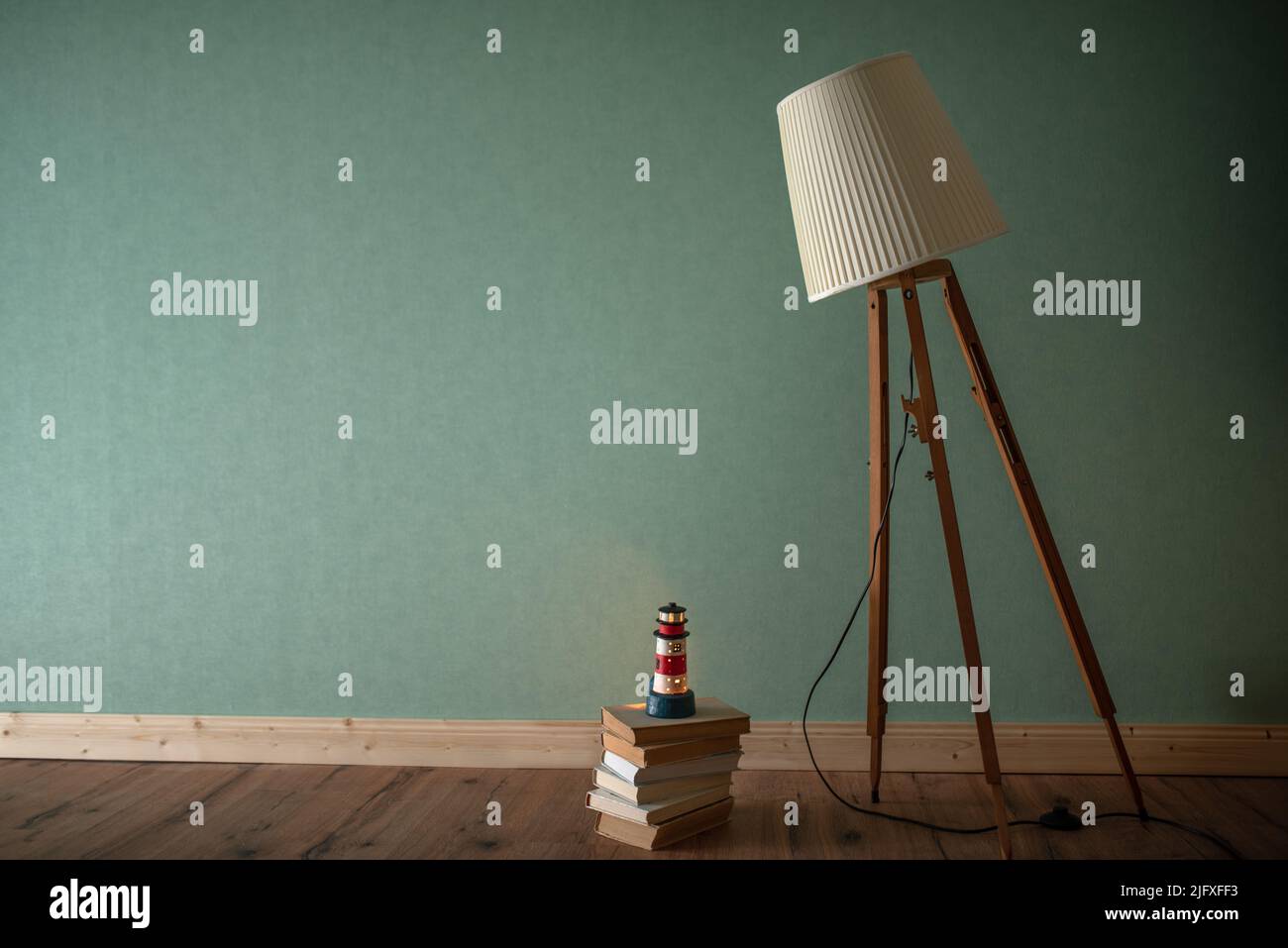 The Lighthouse Library. Wisdom concept Stock Photo - Alamy