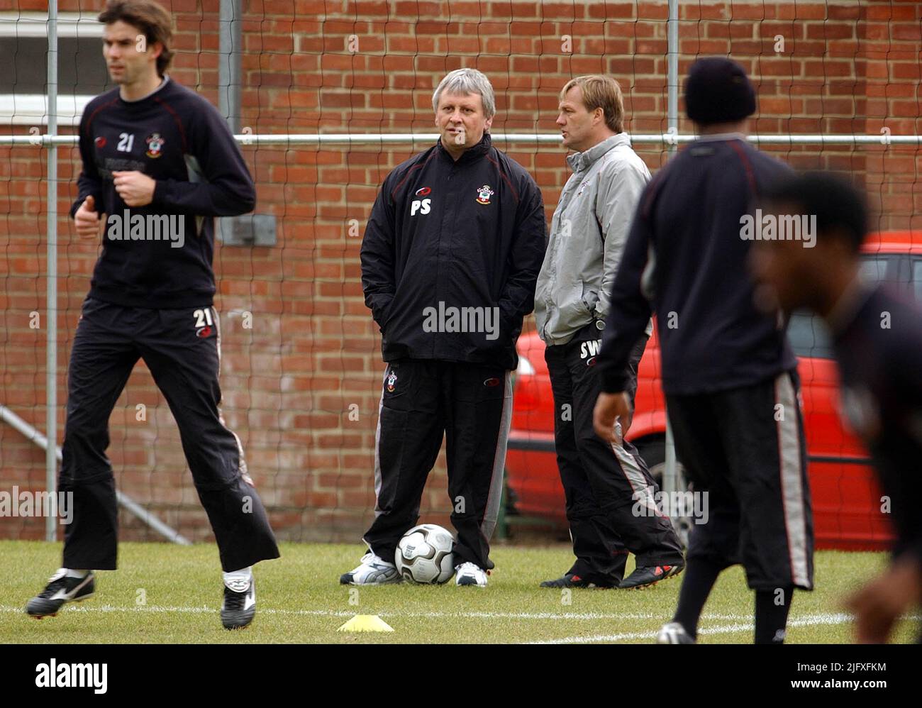 SOUTHAMPTON TRAINING, MARCHWOOD, MON. 08/03/04 NEW MANAGER PAUL ...