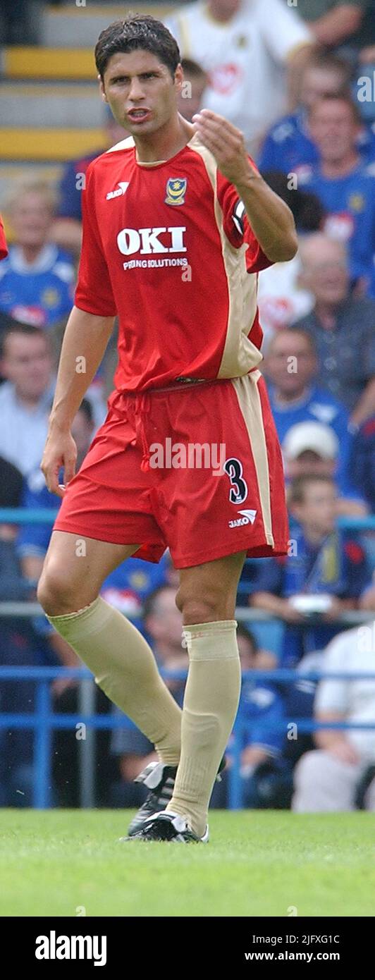 PORTSMIOUTH V INTER MILAN 31-07-05 DEJAN STEFANOVIC PIC MIKE WALKER ...