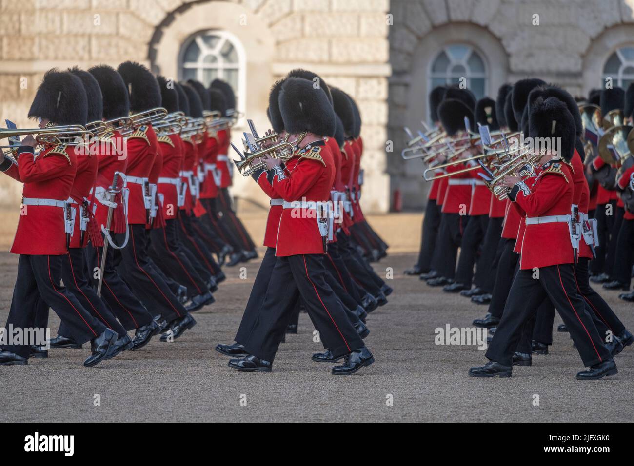 Horse Guards Parade, London, UK. 5 July 2022. The British Army’s ...