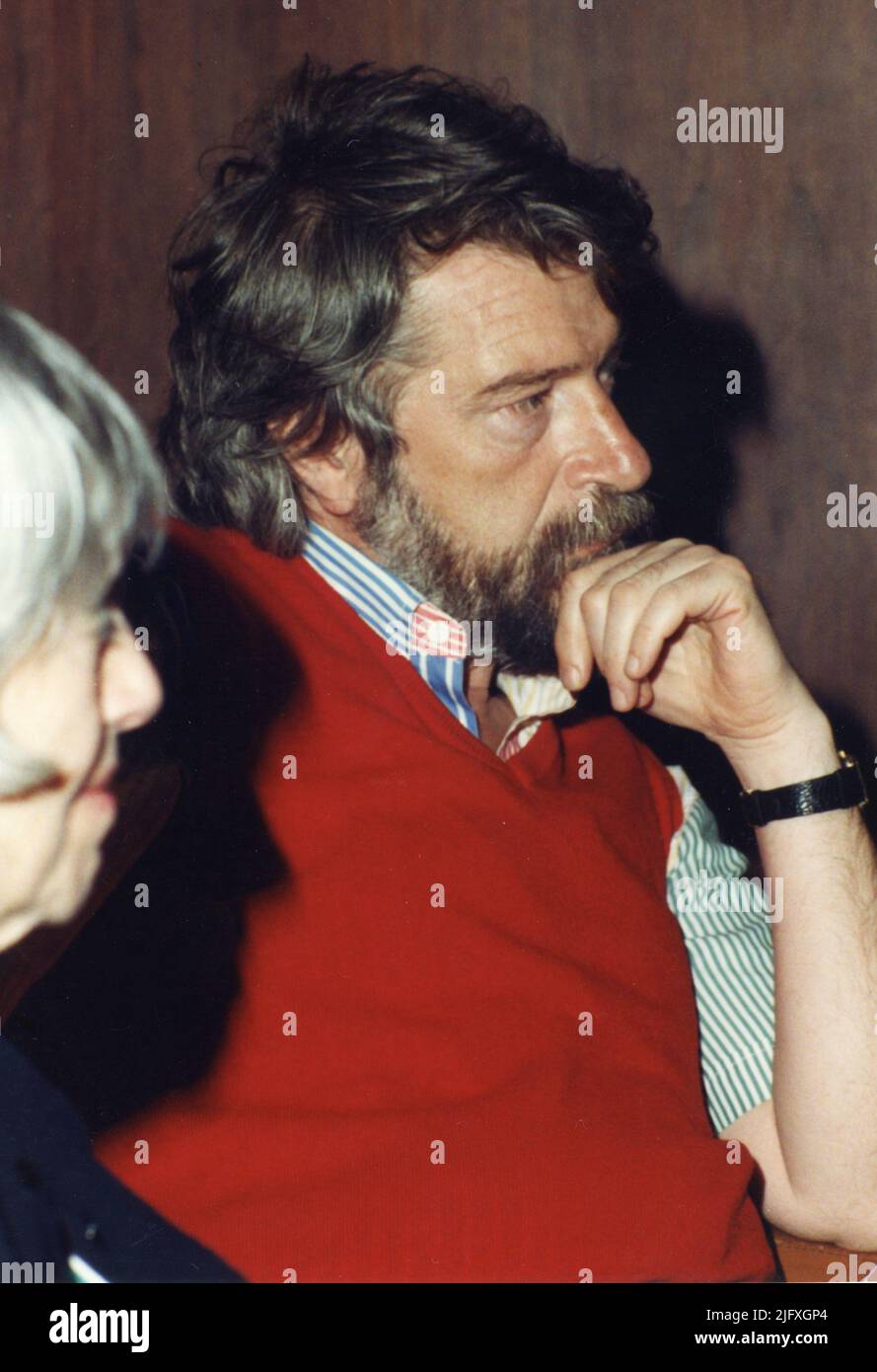 Romanian politician Eugen Mihaescu, 1990 Stock Photo - Alamy