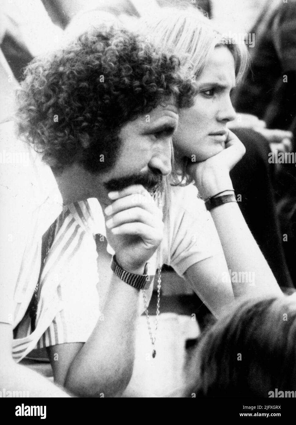 The famous Romanian tennis player Ion Tiriac, approx. 1976 Stock Photo ...