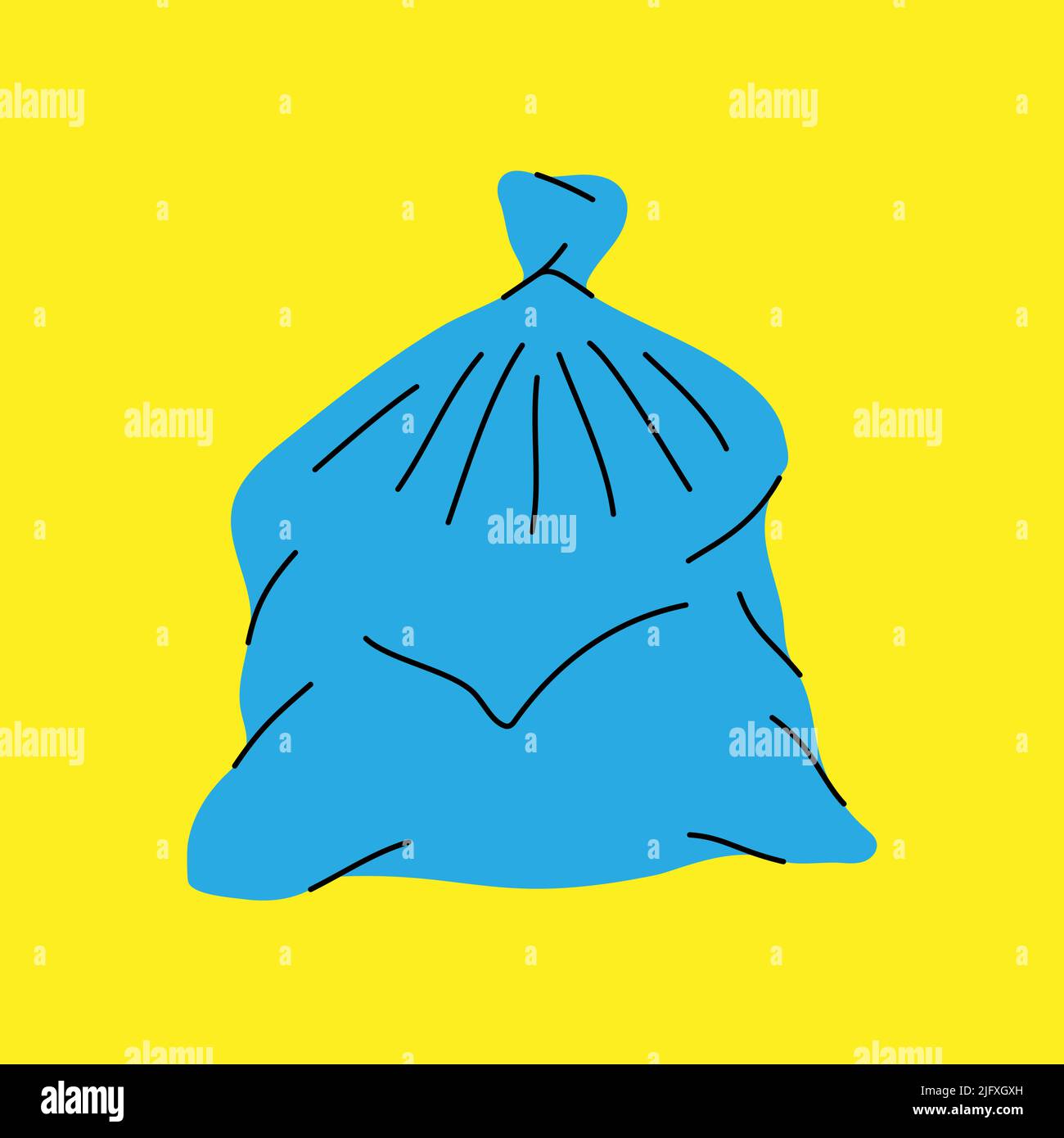 Plastic garbage wastes on Stock Vector Images - Alamy