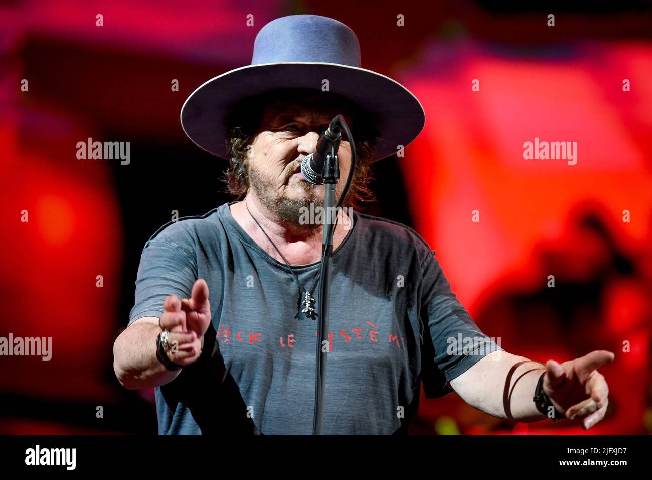Arena Castello Carrarese, Este, Italy, July 04, 2022, Zucchero "Sugar ...