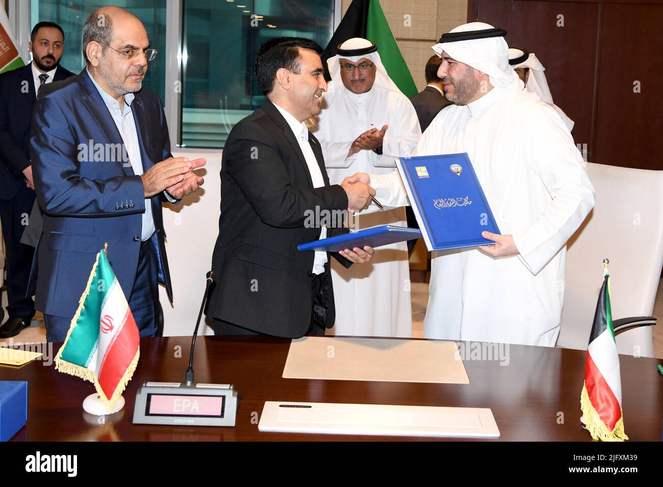 Al Asimah, Kuwait. 5th July, 2022. Director General of Kuwait's Environment Public Authority ...