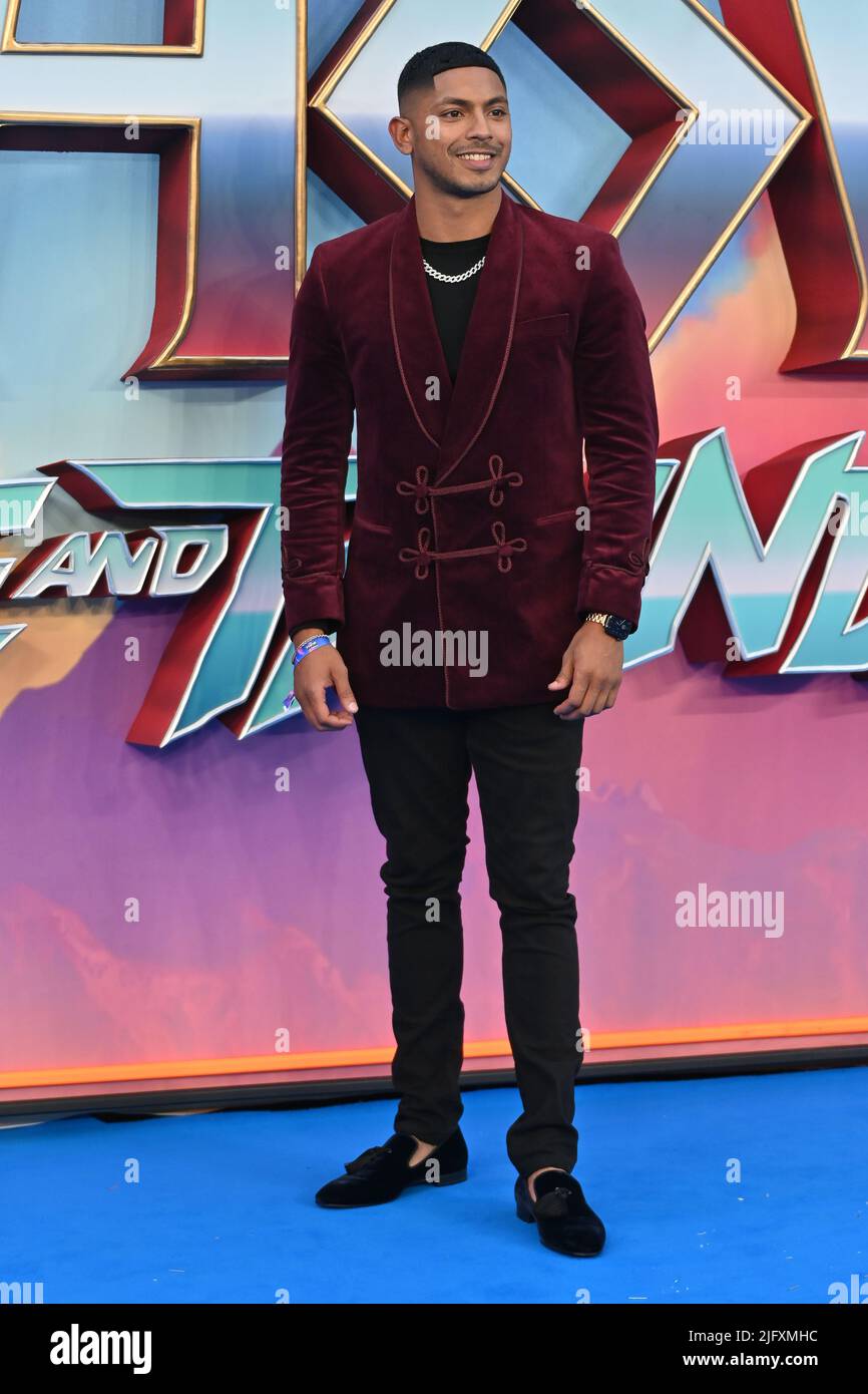 Sean Sagar arrives at the Marvel Studios' an exclusive gala screening ...