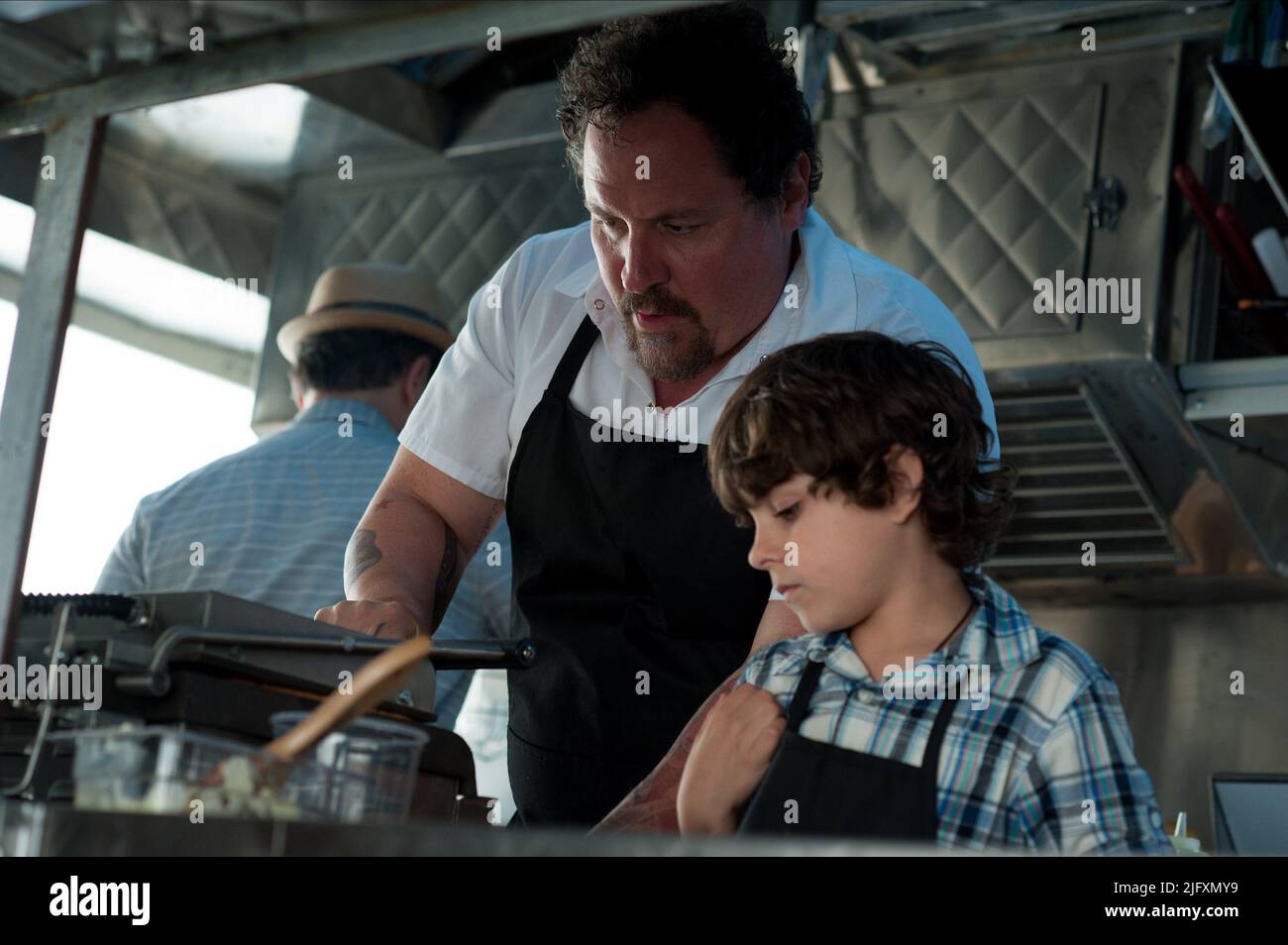JON FAVREAU, EMJAY ANTHONY, CHEF, 2014 Stock Photo - Alamy