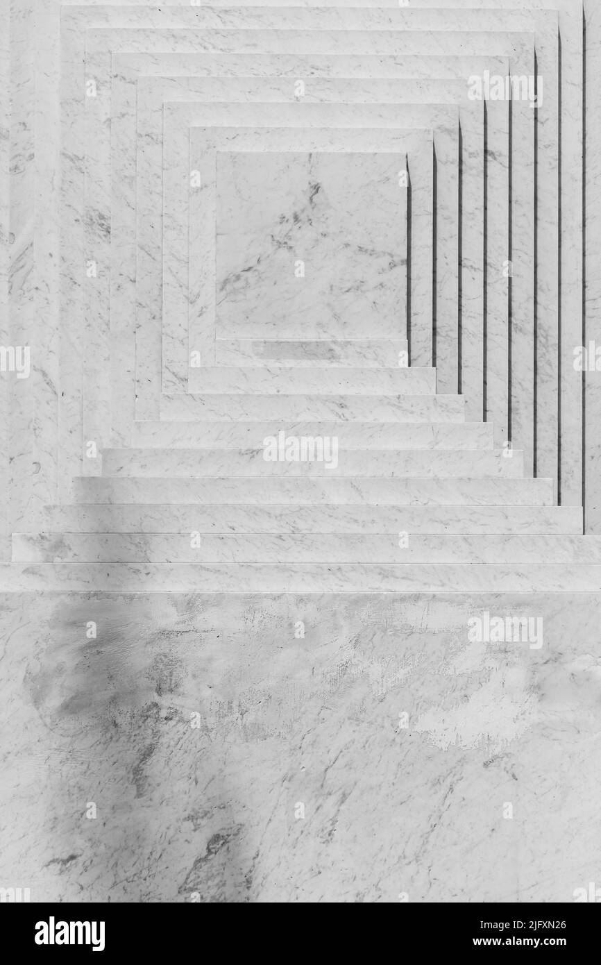 A top view of a white marble with lines Stock Photo - Alamy