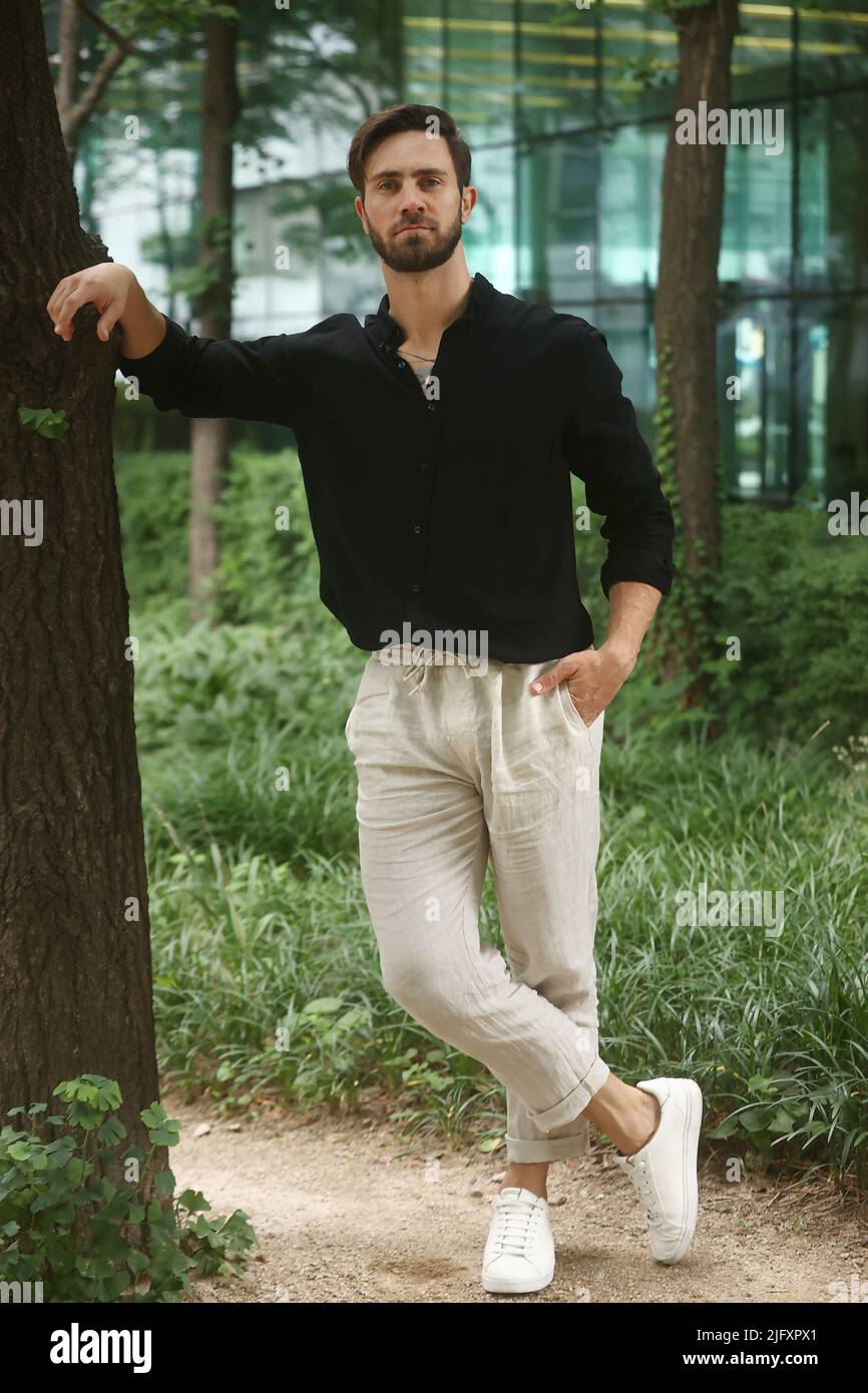 Seoul, South Korea, 06th July, 2022. Actor Justin Harvey Justin Harvey ...