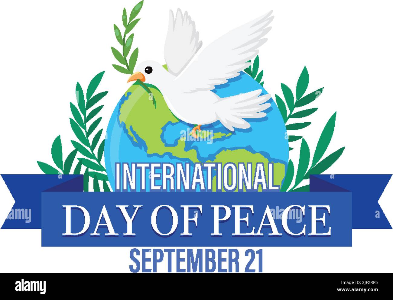 The international day of peace Cut Out Stock Images & Pictures - Alamy