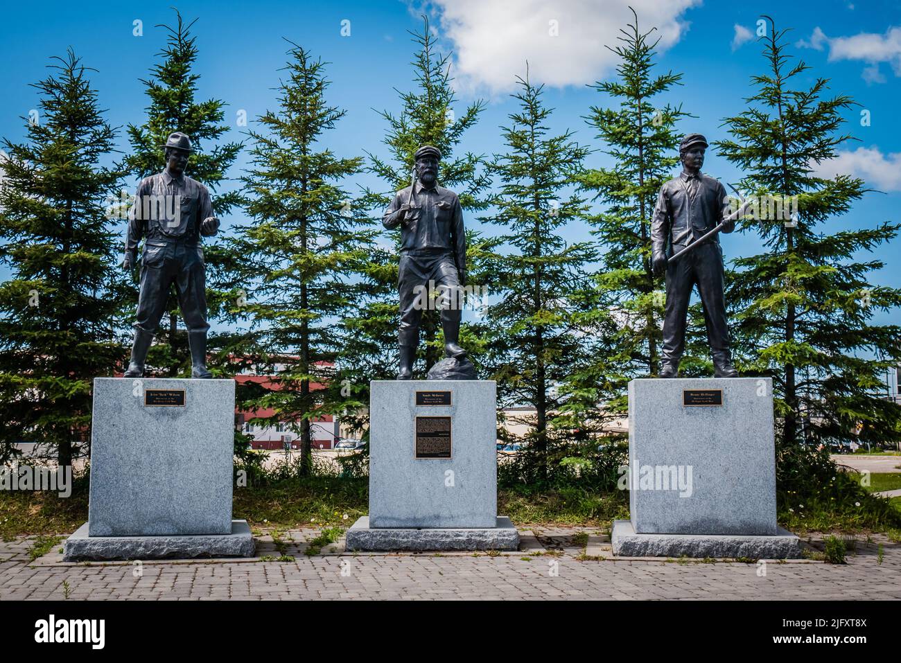 John jack wilson statue hi-res stock photography and images - Alamy
