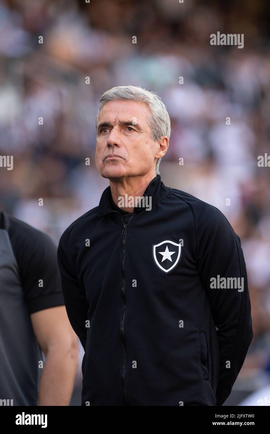 Rio, Brazil - June 16, 2022: Luis Castro coach in match between ...